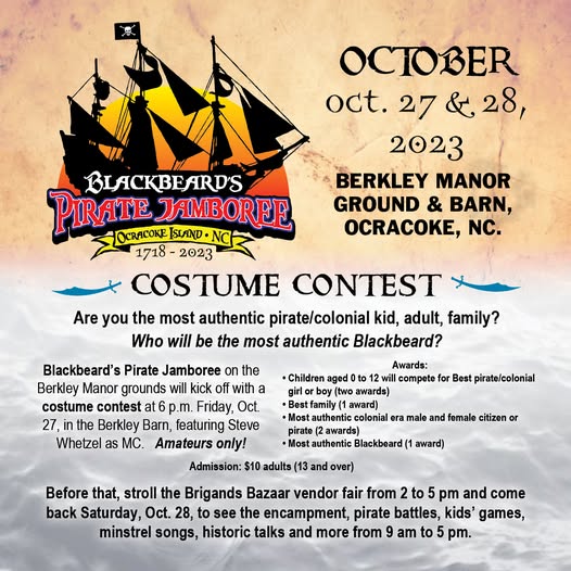 I Came, I Sewed, I Pillaged: Winning Ocracoke's Pirate Costume Contest ...